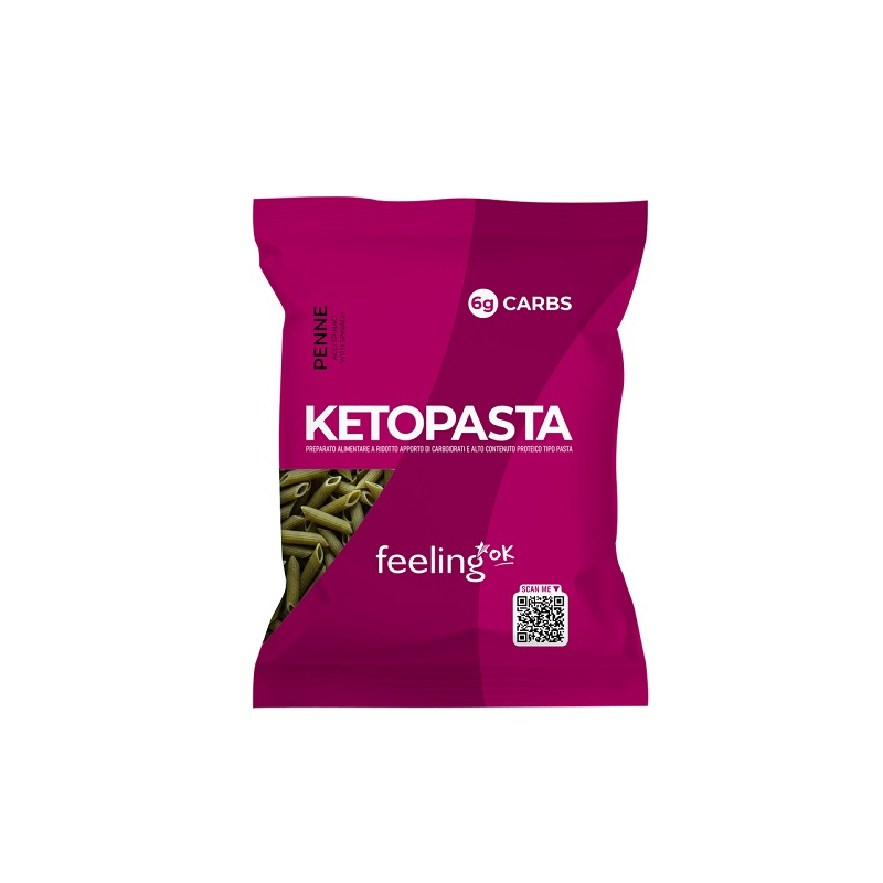Penne Proteiche agli Spinaci Low Carb | Ricca di Proteine e Fibre