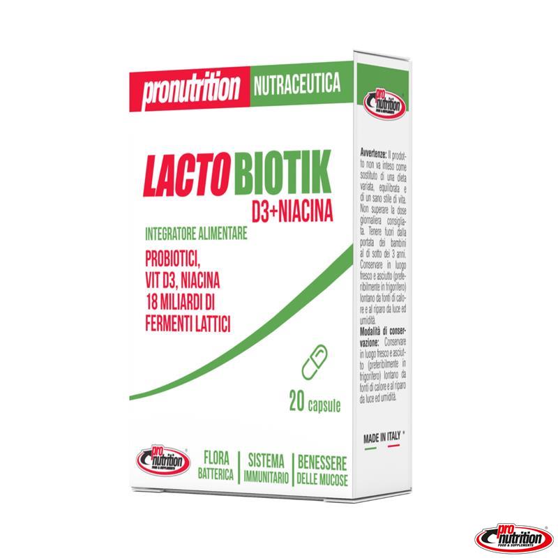 Integratore alimentare per la flora intestinale in capsule-